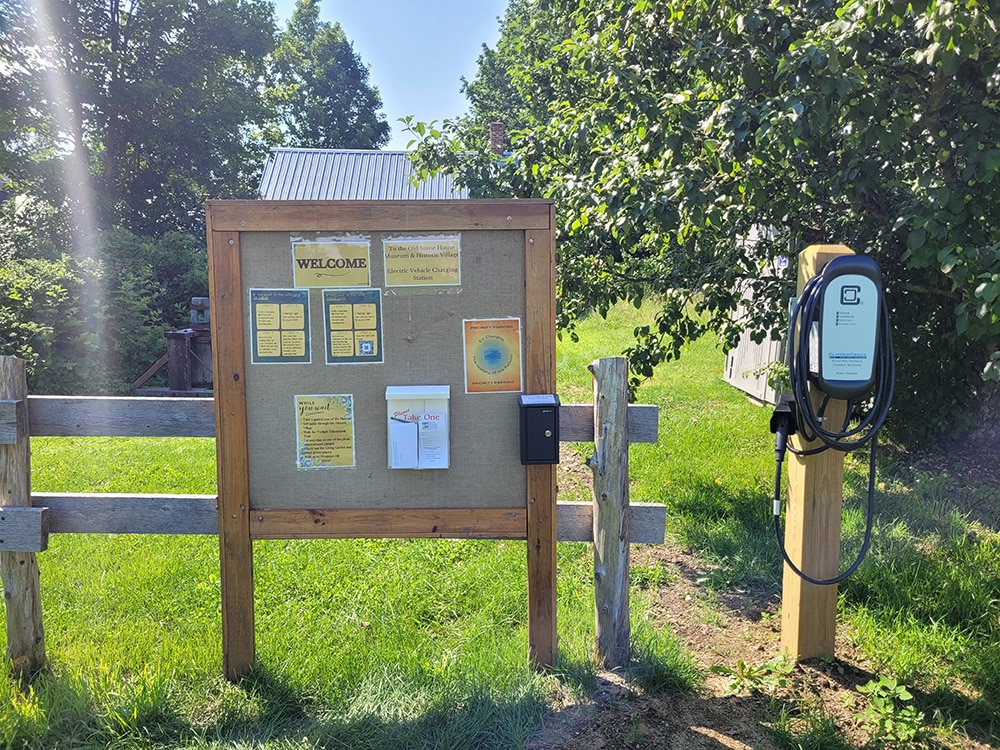 Electric Vehicle Charging at the Old Stone House Museum & Historic ...